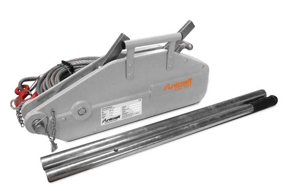 Uniwersalna wciągarka linowa, rukcug Unicraft (udźwig: 1600 kg ...